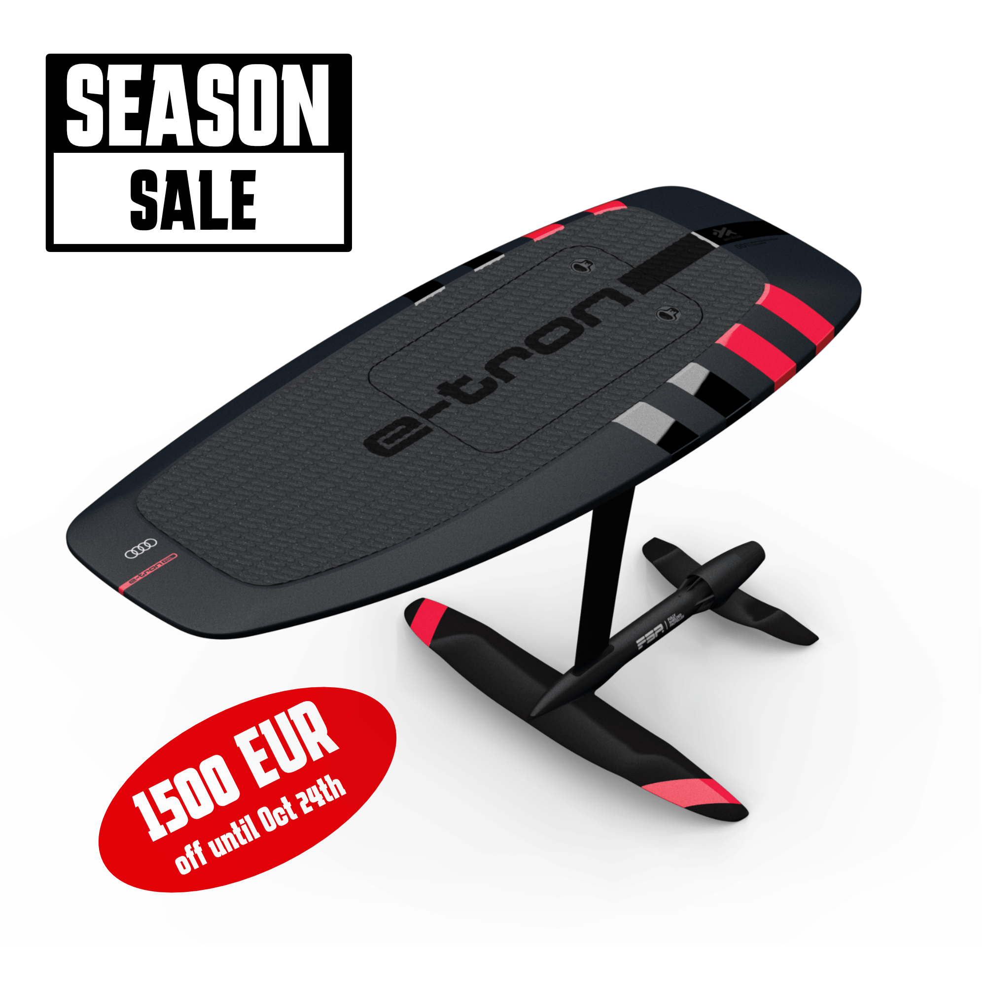 Audi e-tron foil by Aerofoils - The safest eFoil worldwide