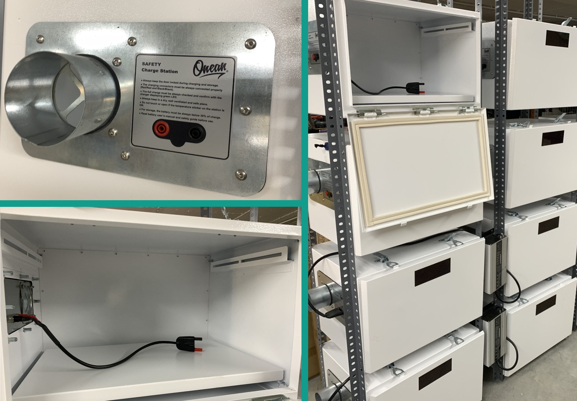 Safe storage of lithium-ion batteries for eFoils